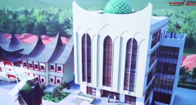Kantor MUI Dibangun Megah 5 Lantai di Kompleks Masjid Raya Sumbar ...